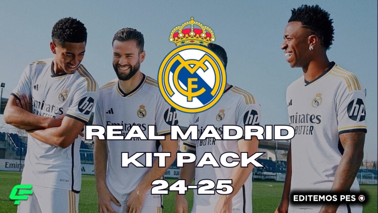 REAL MADRID KIT PACK 24-25 - Editemos PES - Kits | Comunidad Global de ...