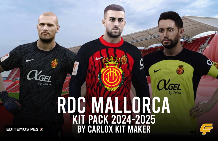 RCD MALLORCA KIT PACK 24-25 - Editemos PES - Kits | Comunidad Global de ...